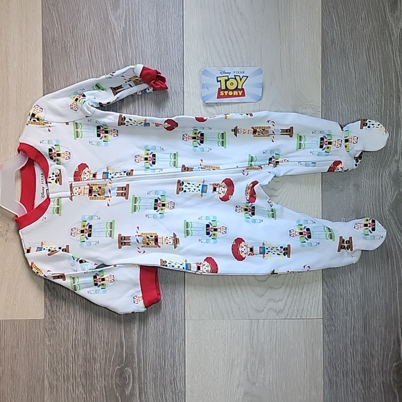 Disney | One Pieces | New Toy Story Nutcracker Pajamas Pjs Buzz Woody ...